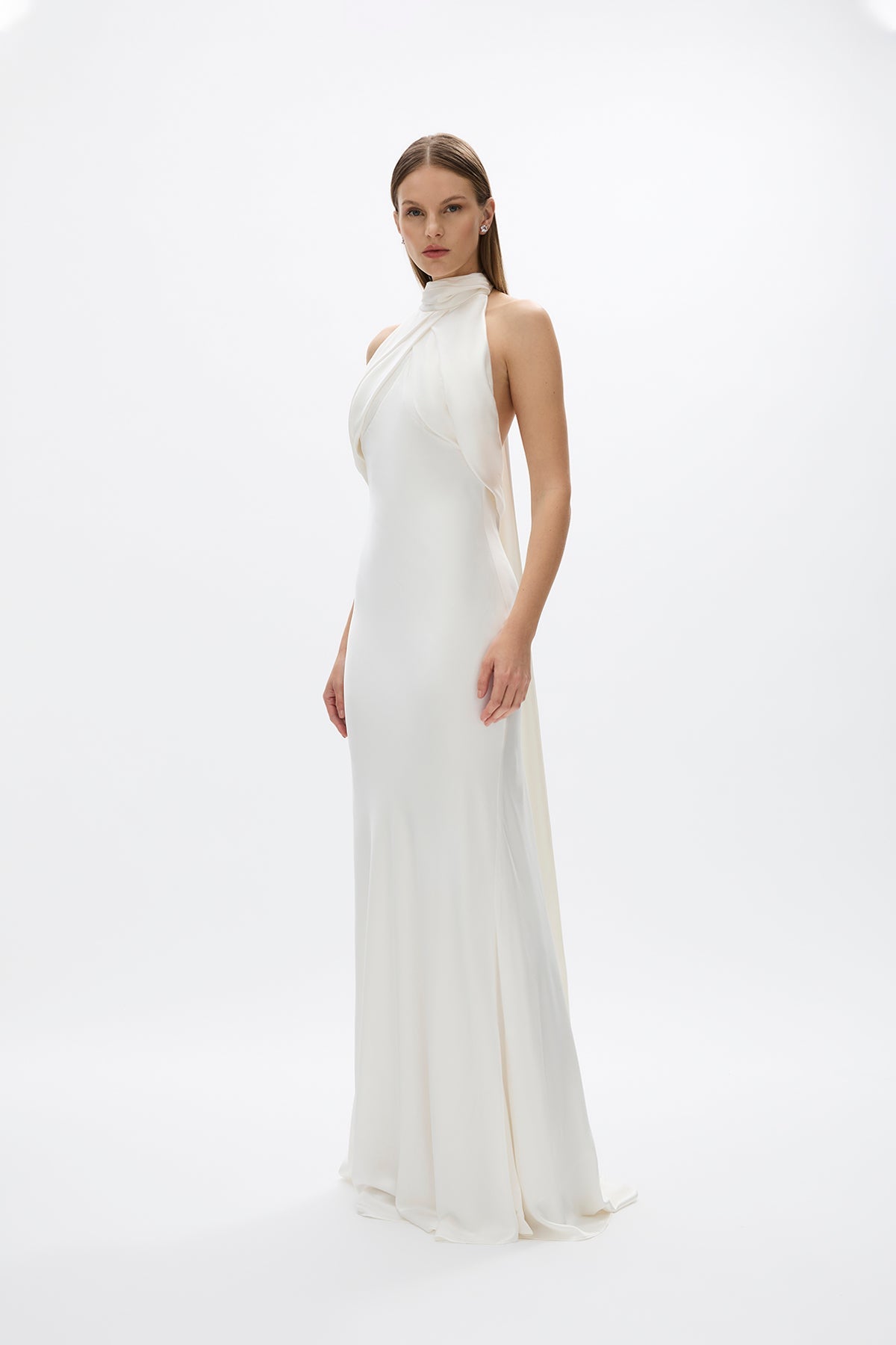 Rachel Gilbert Bridal | AUDREY GOWN - IVORY – Rachel Gilbert US