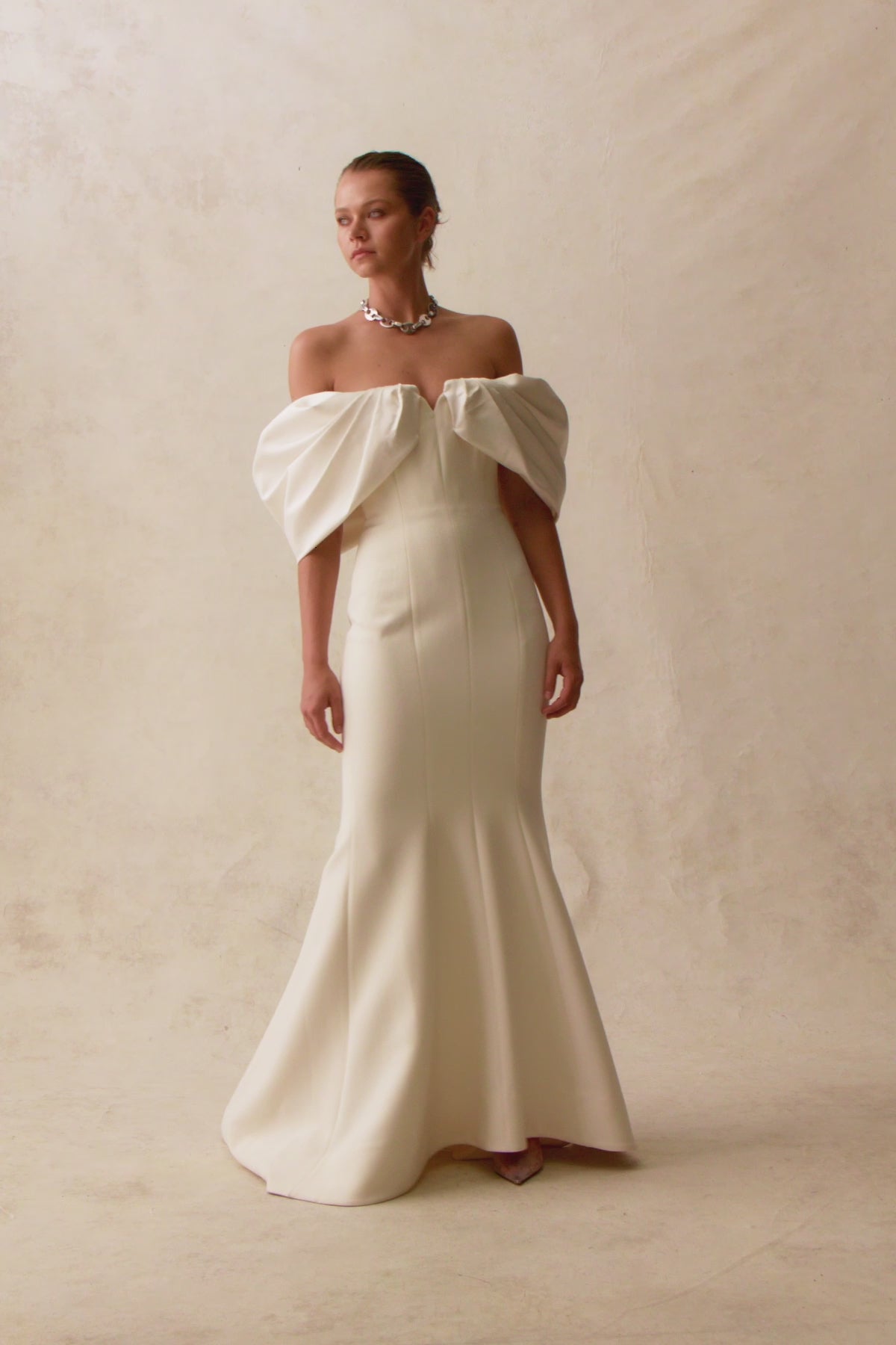 Rachel Gilbert Bridal | VIOLA GOWN - IVORY – Rachel Gilbert US